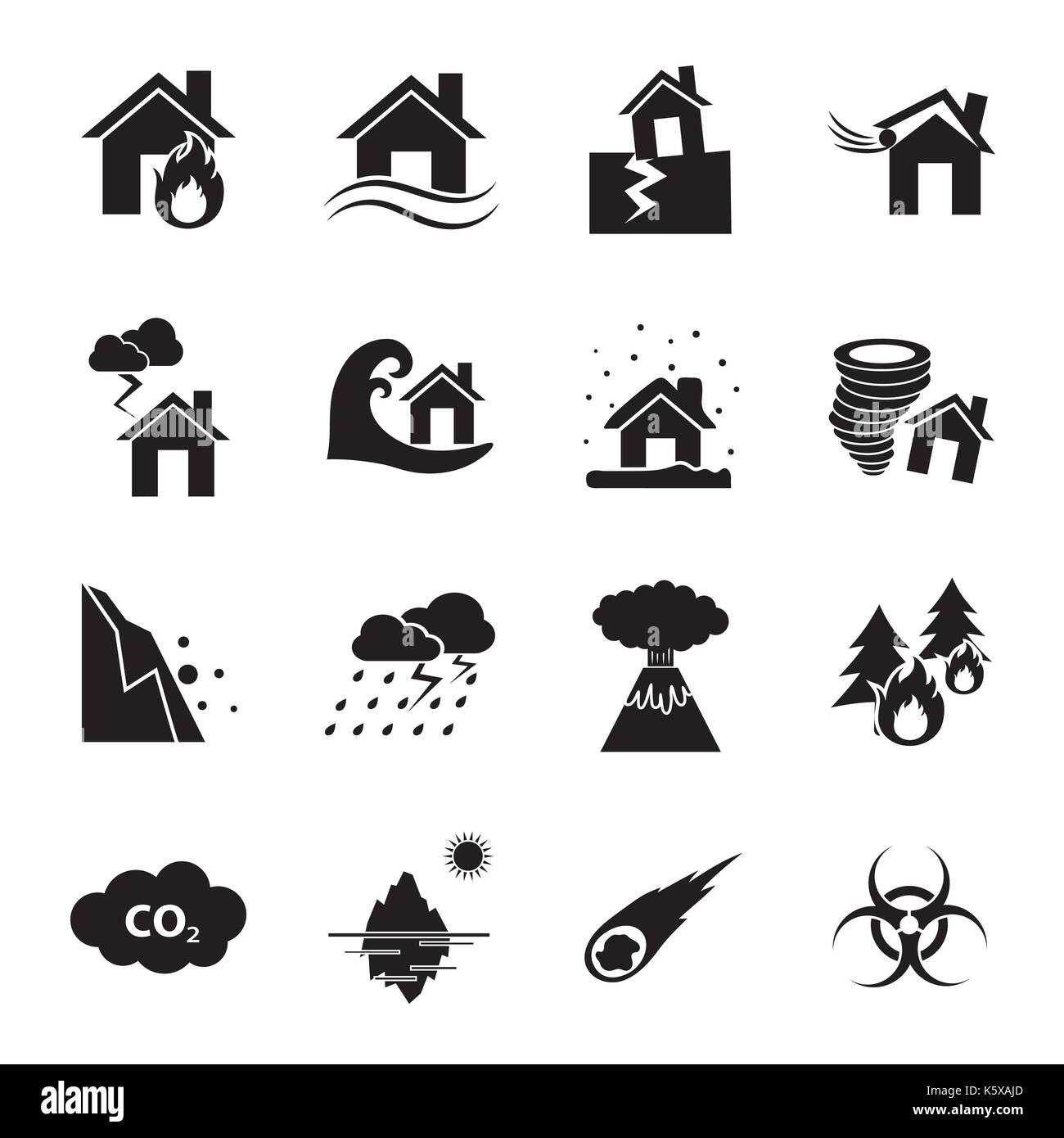 Wolke tsunami Stock-Vektorgrafiken kaufen - Alamy