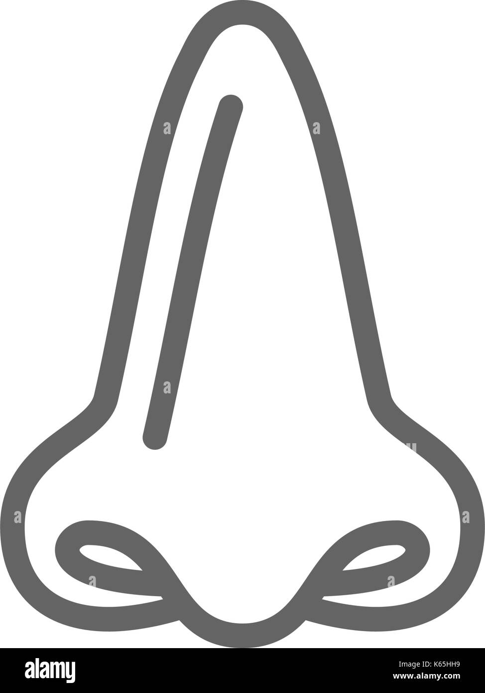 Nase anatomie Stock-Vektorgrafiken kaufen - Seite 2 - Alamy