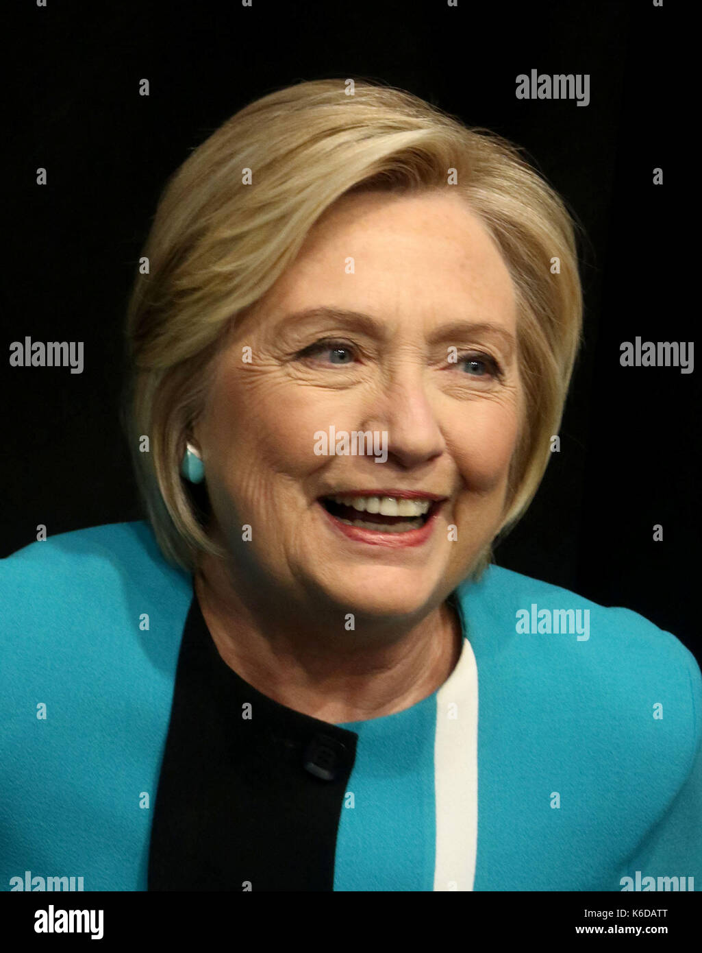 New York, New York, USA. 12 Sep, 2017. Ehemalige First Lady und der ...