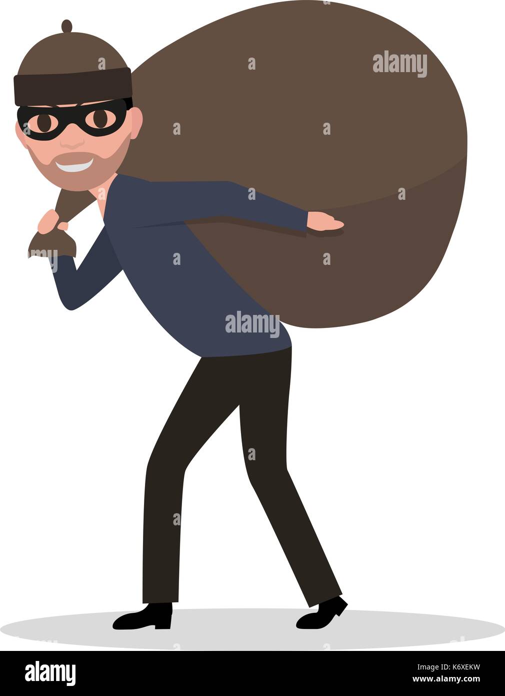 Cartoon thief Stock-Vektorgrafiken kaufen - Alamy