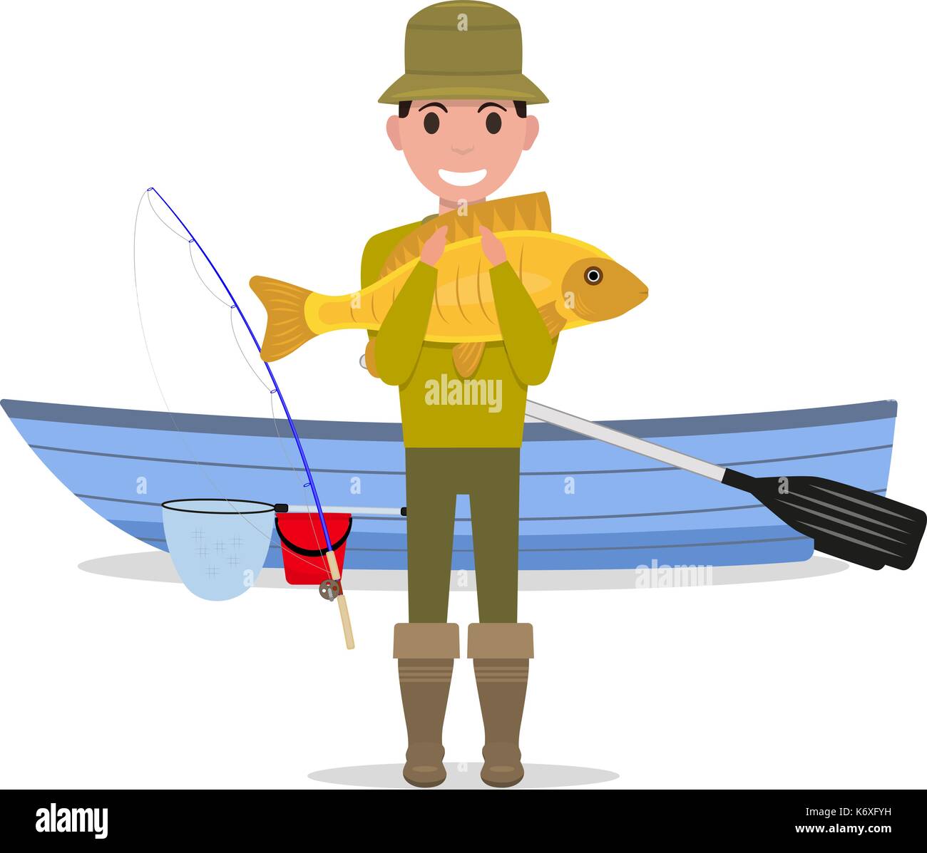 Lustiger fisch mit angler lustig -Fotos und -Bildmaterial in hoher ...