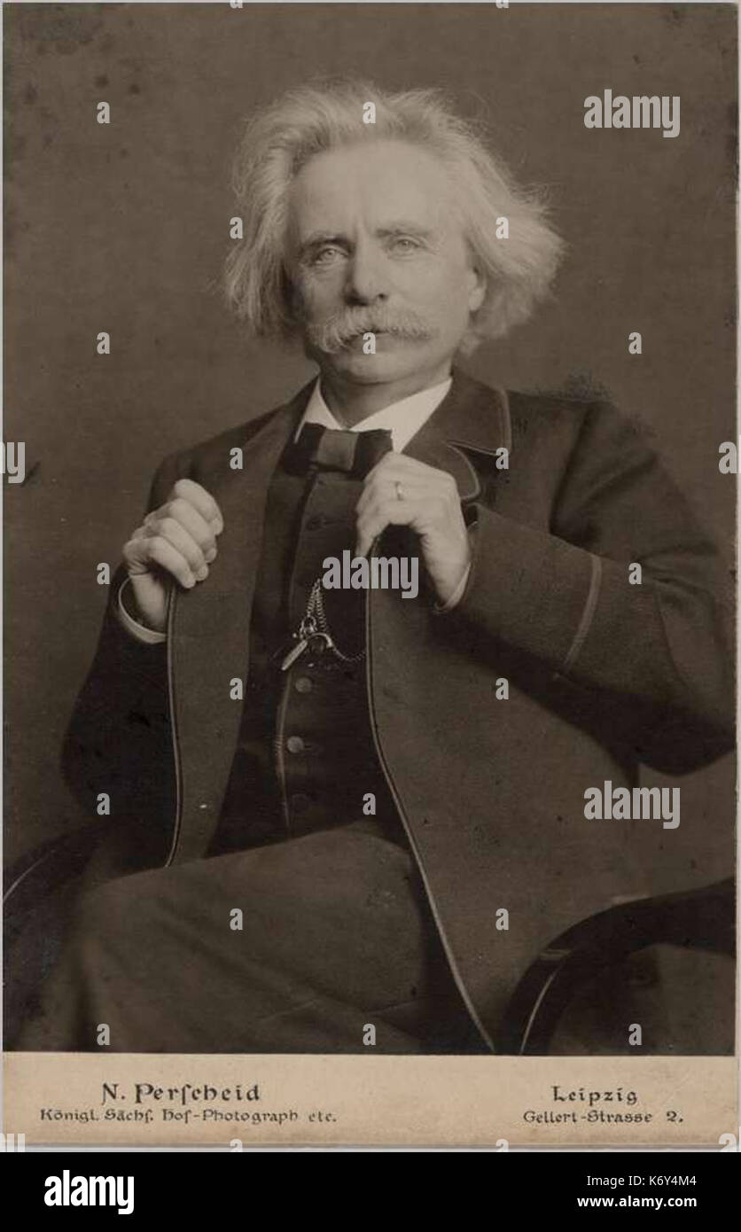 Edvard Grieg Illustration Stockfotos und -bilder Kaufen - Alamy