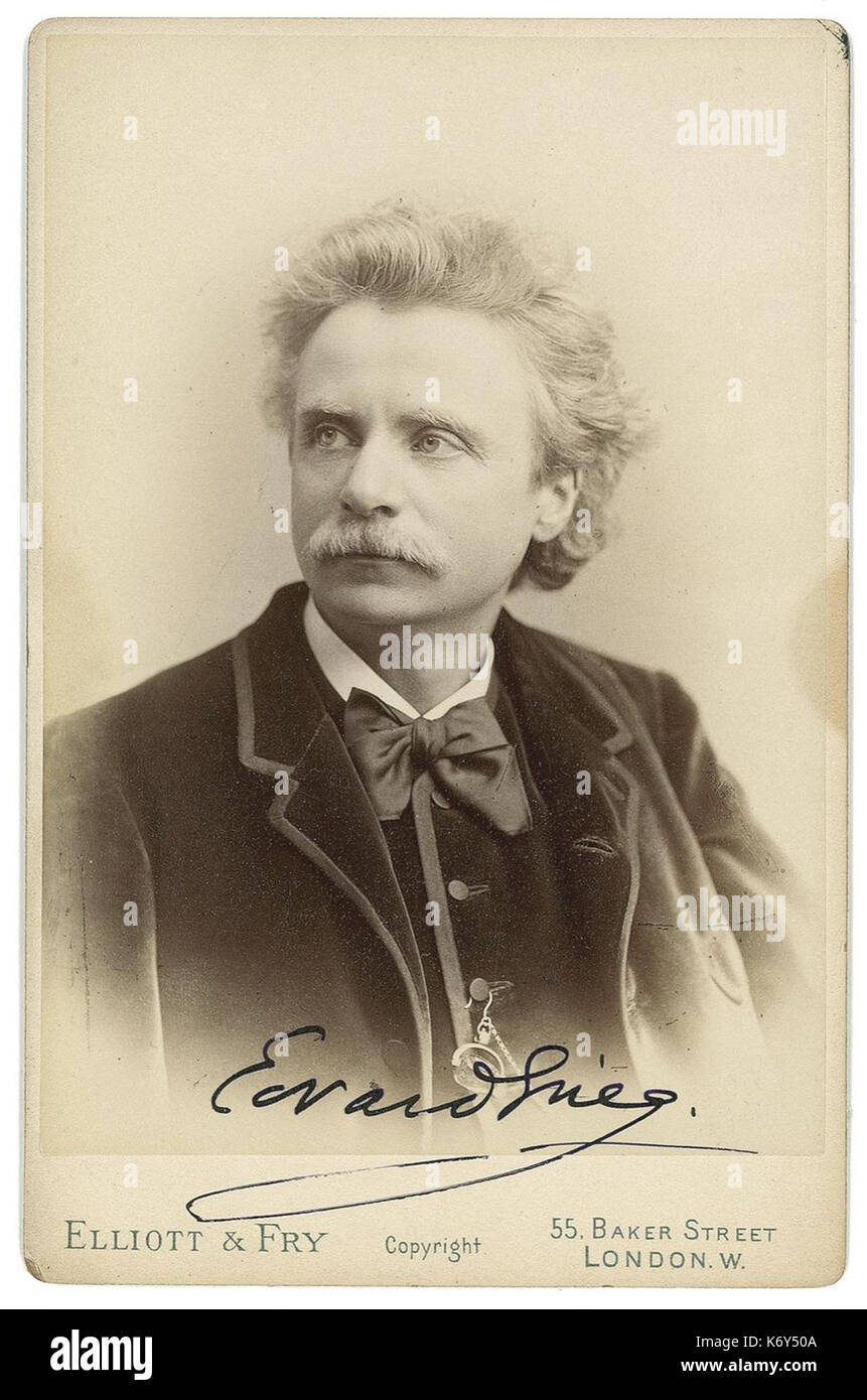 Edvard Grieg Illustration Stockfotos und -bilder Kaufen - Alamy
