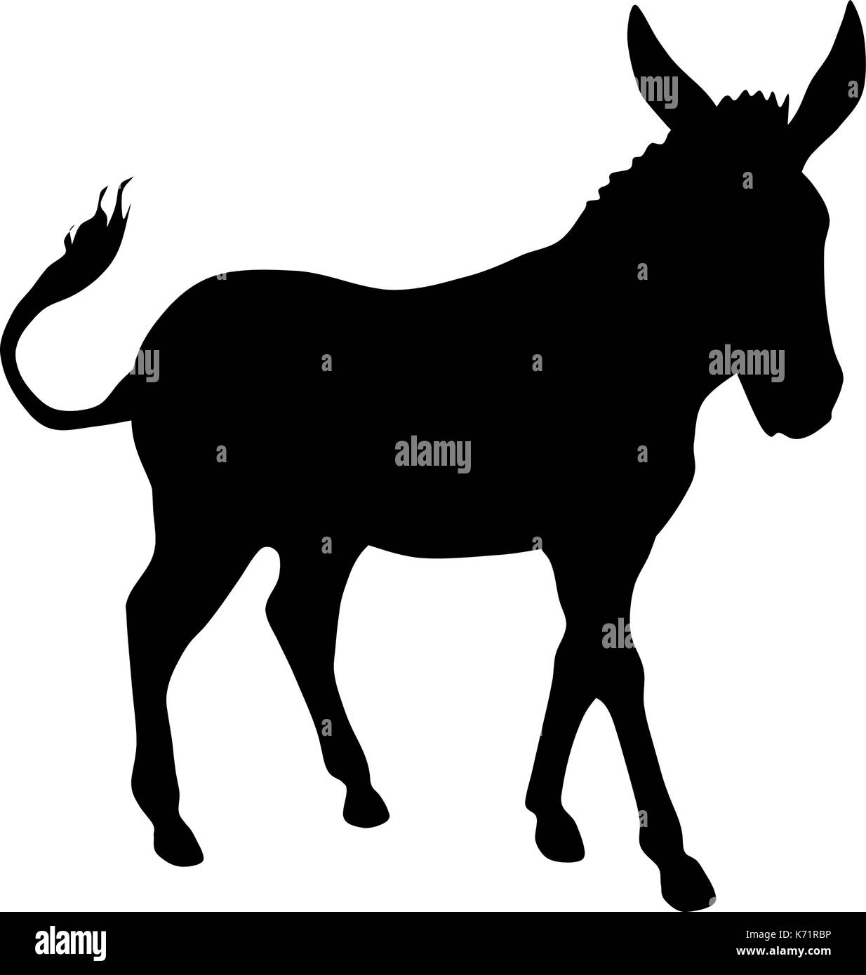 Donkey cartoon illustration -Fotos und -Bildmaterial in hoher Auflösung ...