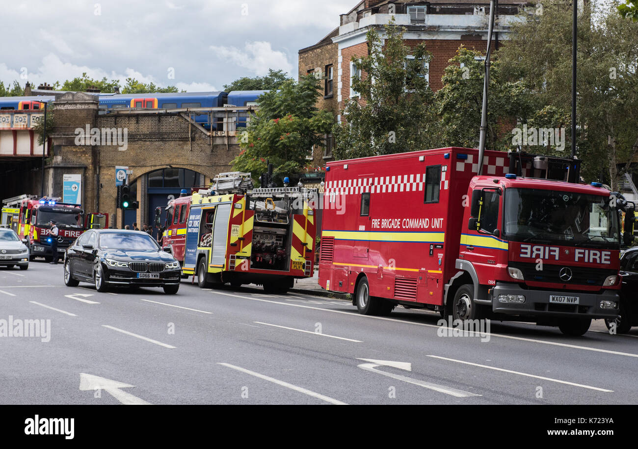 London Fire Brigade Lfb Uk Stockfotos und -bilder Kaufen - Alamy