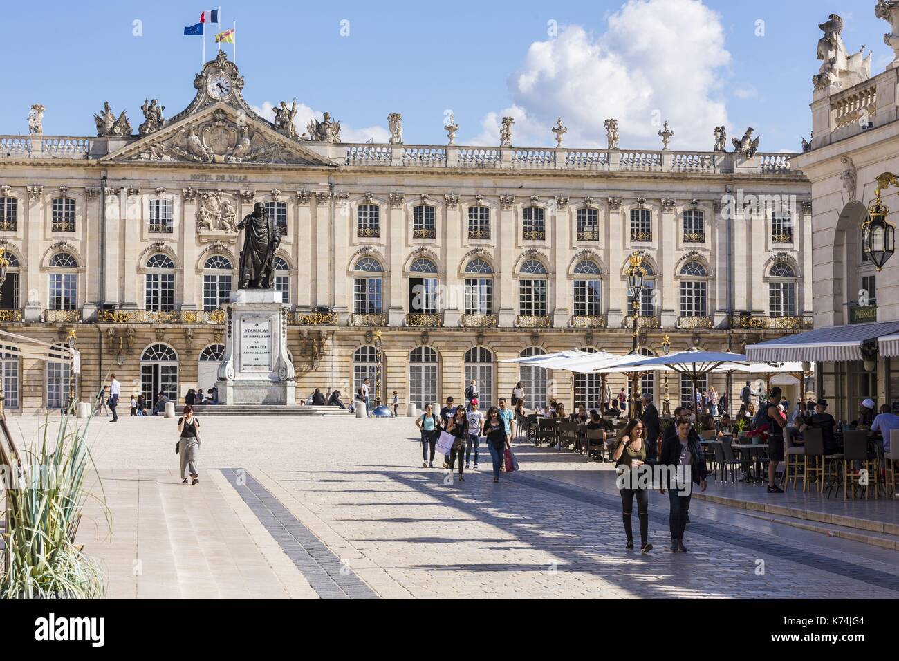 Frankreich, Meurthe et Moselle, Nancy, Place Stanislas mit seiner ...