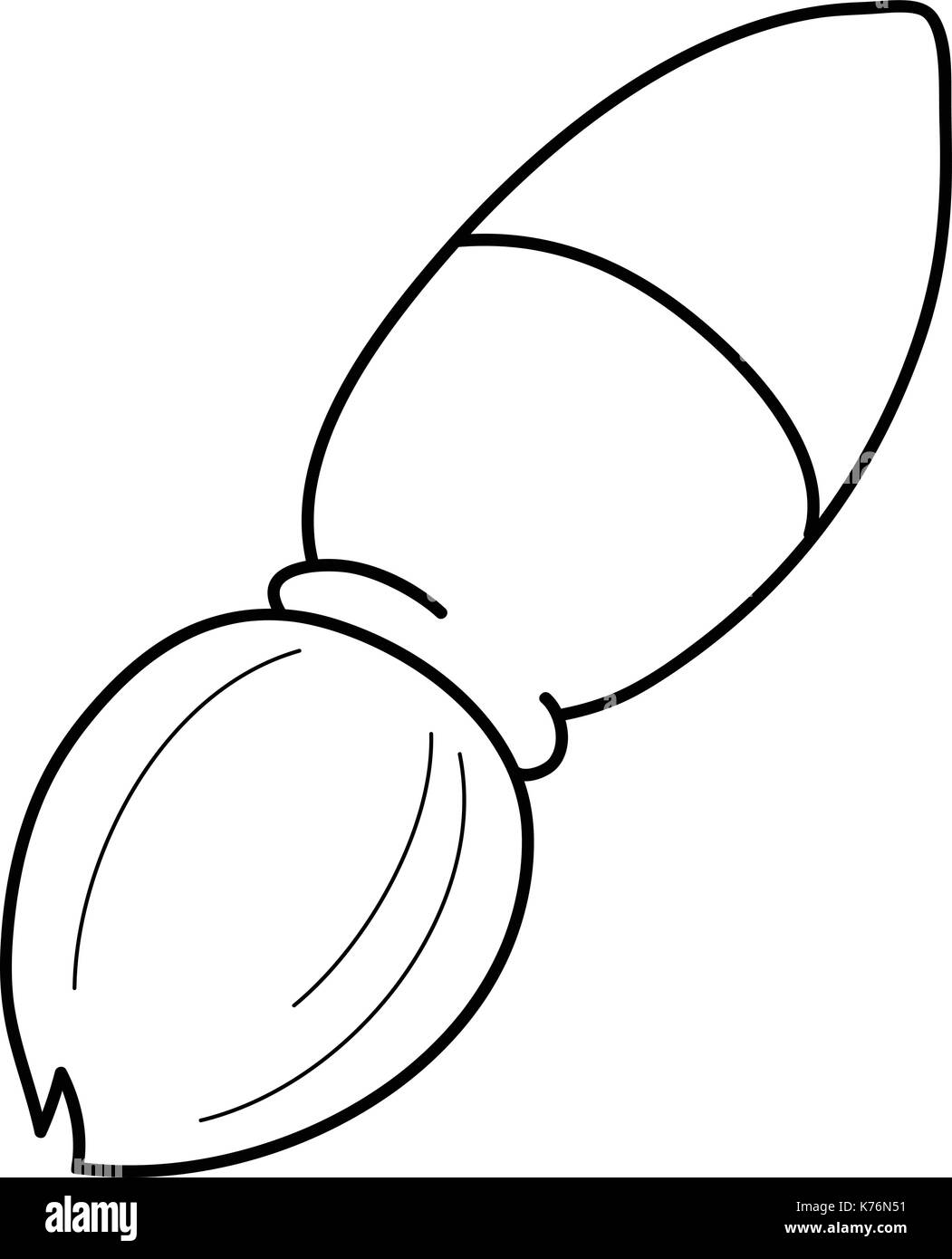 Cartoon paint brush Stock-Vektorgrafiken kaufen - Alamy