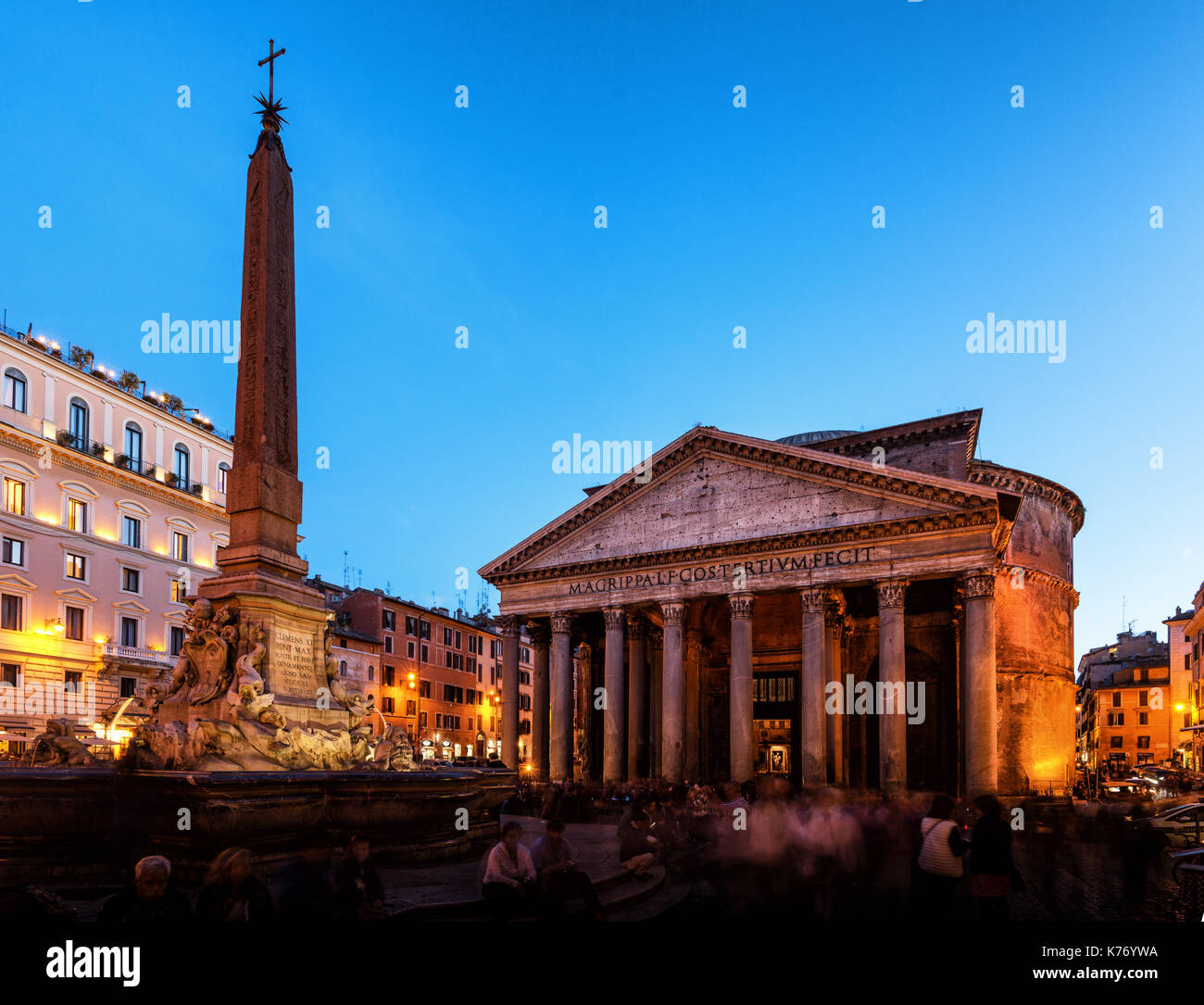 Rom pantheon nacht -Fotos und -Bildmaterial in hoher Auflösung – Alamy