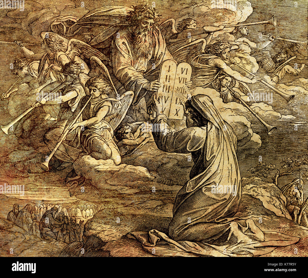 Moses Commandments Stockfotos und -bilder Kaufen - Alamy