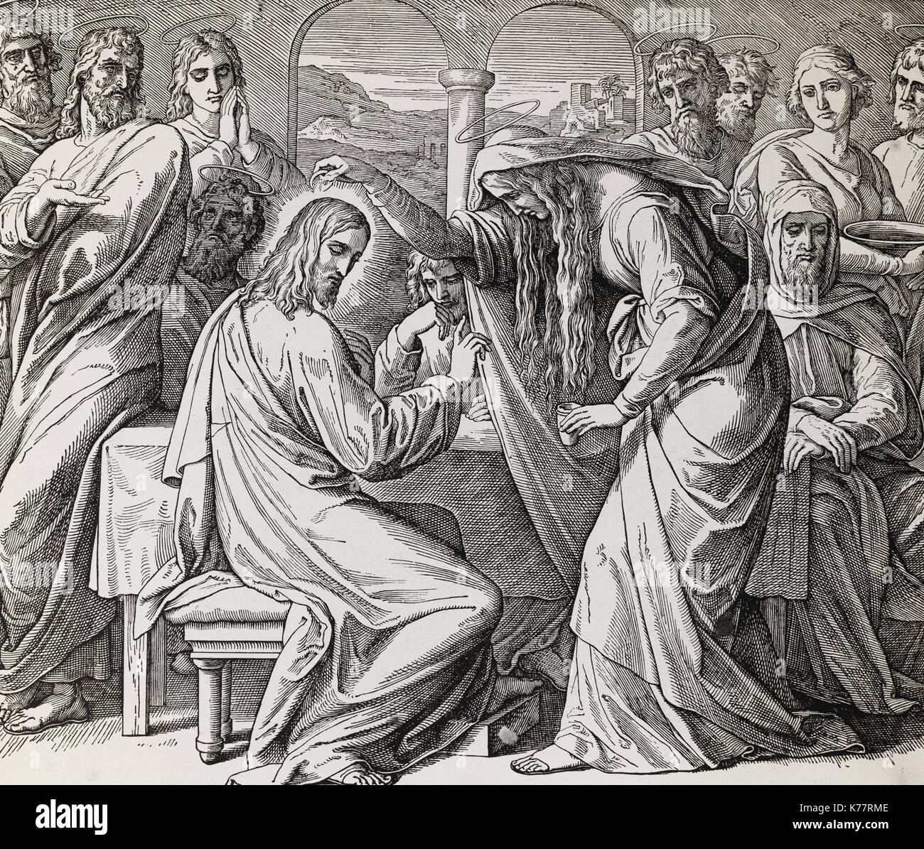 Die salbung von jesus von maria -Fotos und -Bildmaterial in hoher Auflösung – Alamy