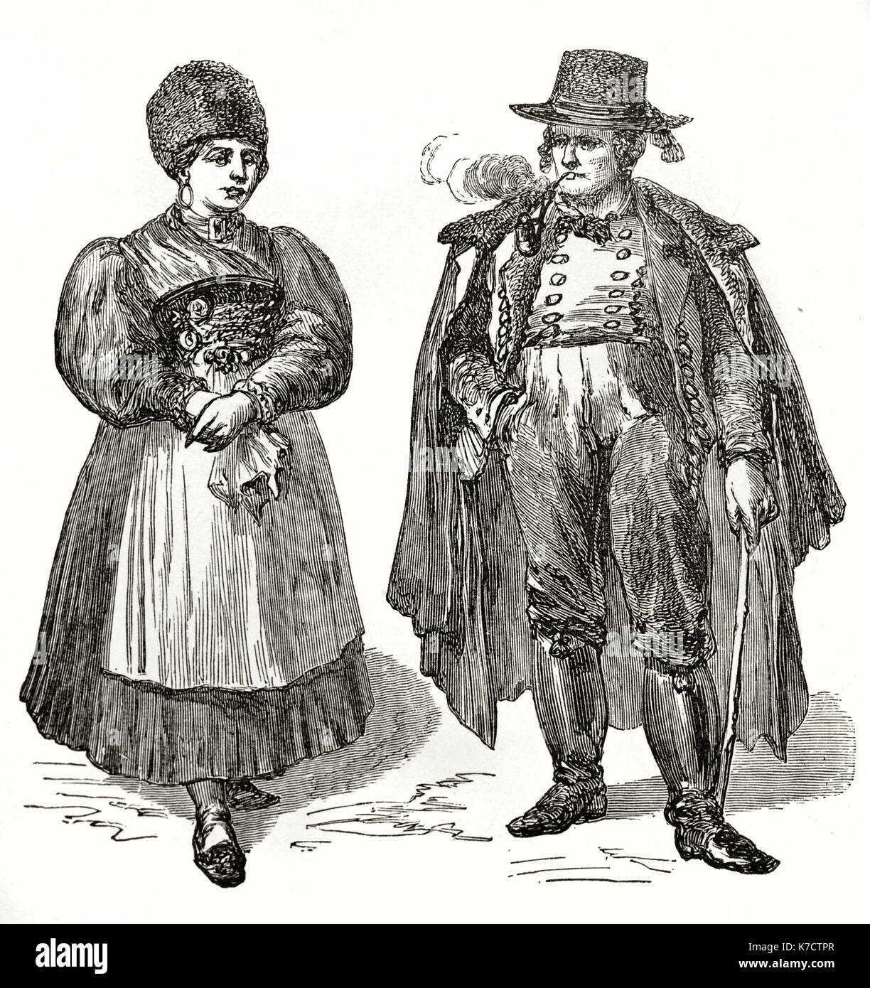 Bayerische tracht zeichnung -Fotos und -Bildmaterial in hoher Auflösung ...