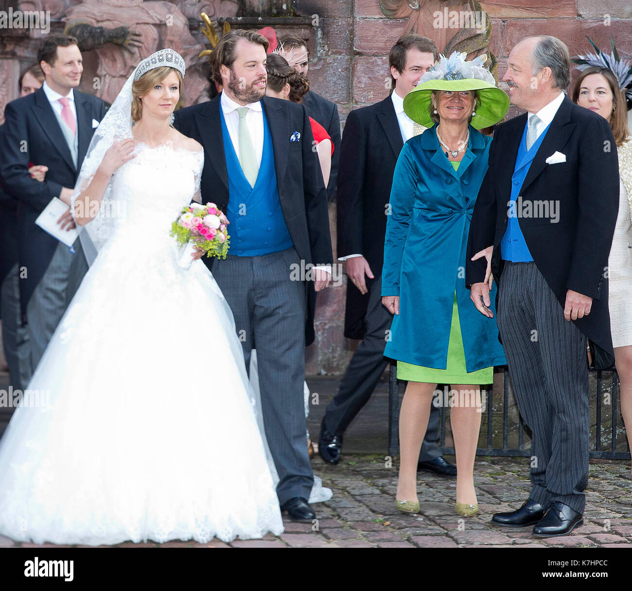 Amorbach, Deutschland. 16 Sep, 2017. Erbprinz Ferdinand von Leiningen ...