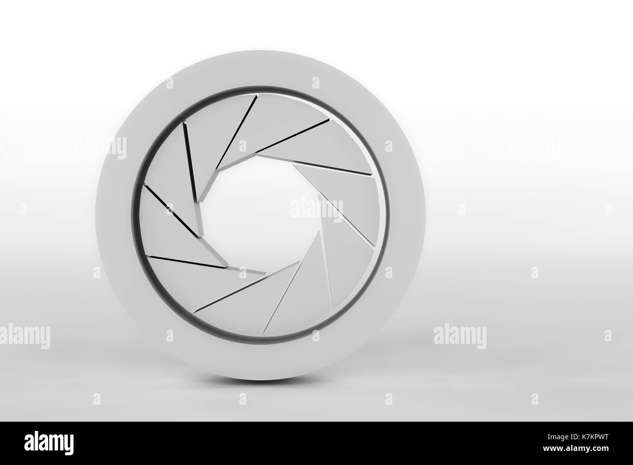 Graph diagram pie chart 3d Schwarzweiß-Stockfotos und -bilder - Alamy