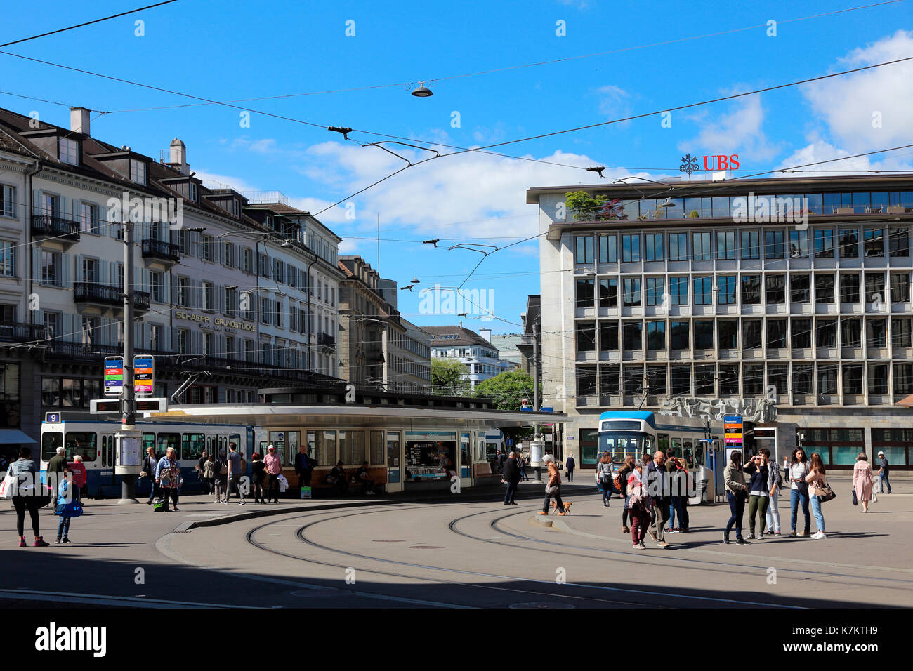 Paradeplatz zurich paradeplatz -Fotos und -Bildmaterial in hoher ...