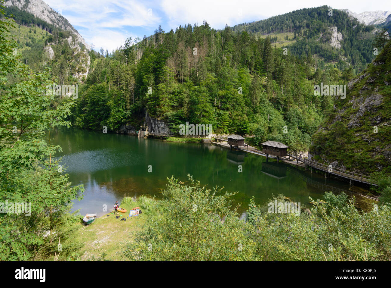 Splash dam Presceny-Klause Prescenyklause in der Hochsteiermark ...