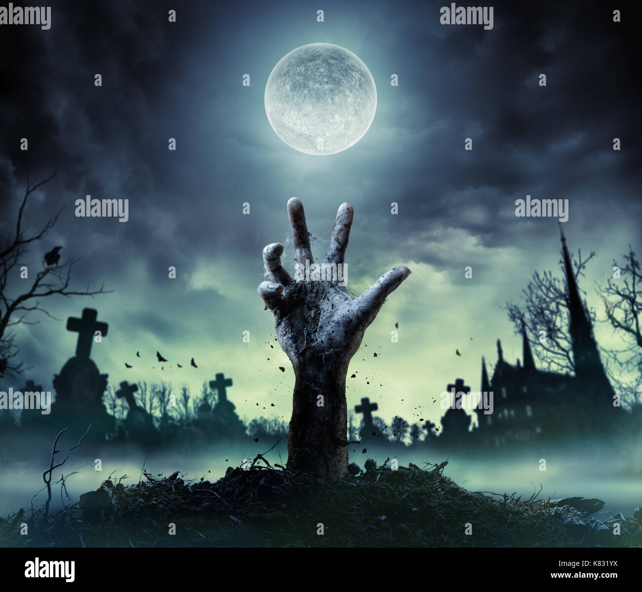 Zombie hand -Fotos und -Bildmaterial in hoher Auflösung – Alamy