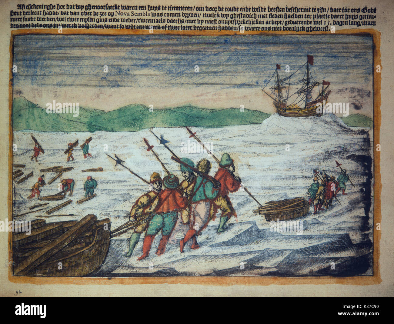 Barents expedition im eis eingeschlossen -Fotos und -Bildmaterial in ...