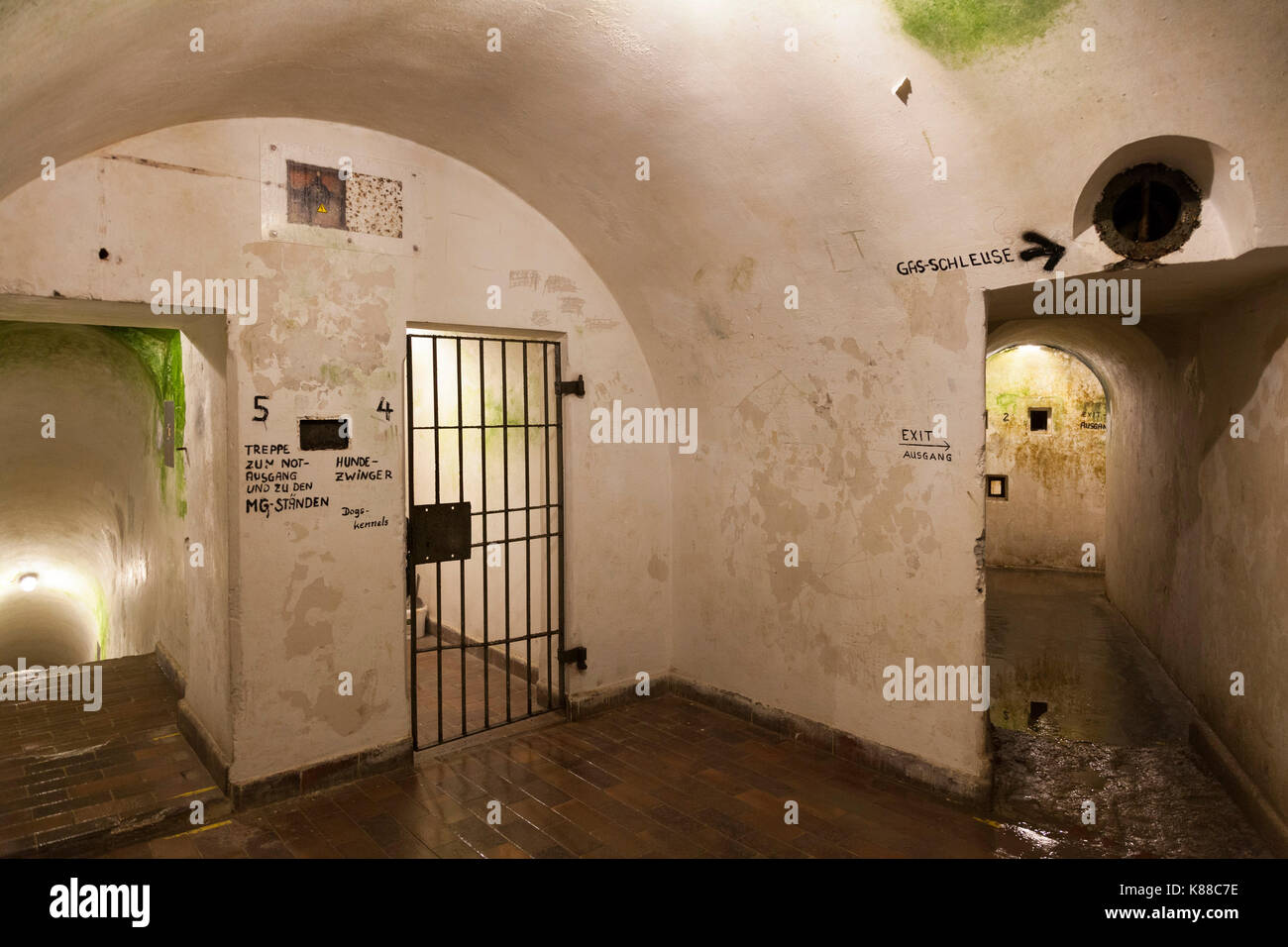 Multi Level bunker System hinter Hitlers Berghof Mansion, diese ...