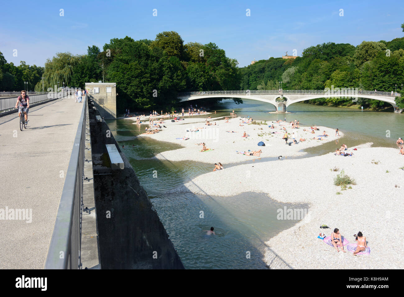 Isar wehrsteg -Fotos und -Bildmaterial in hoher Auflösung – Alamy