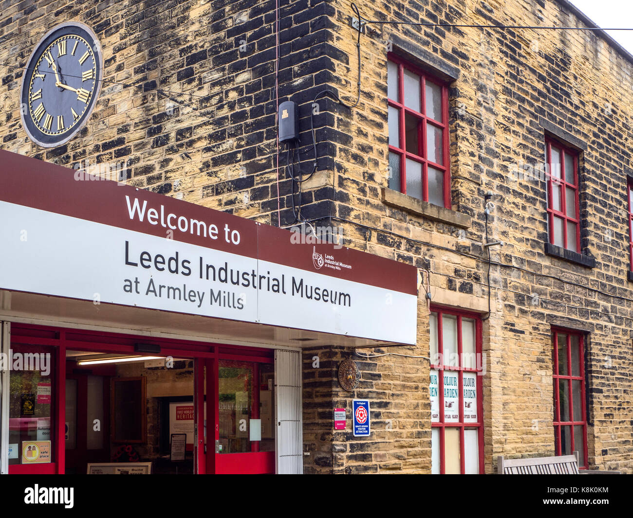 Leeds Industrial Museum am Armley Mills Leeds West Yorkshire England Stockfotografie - Alamy