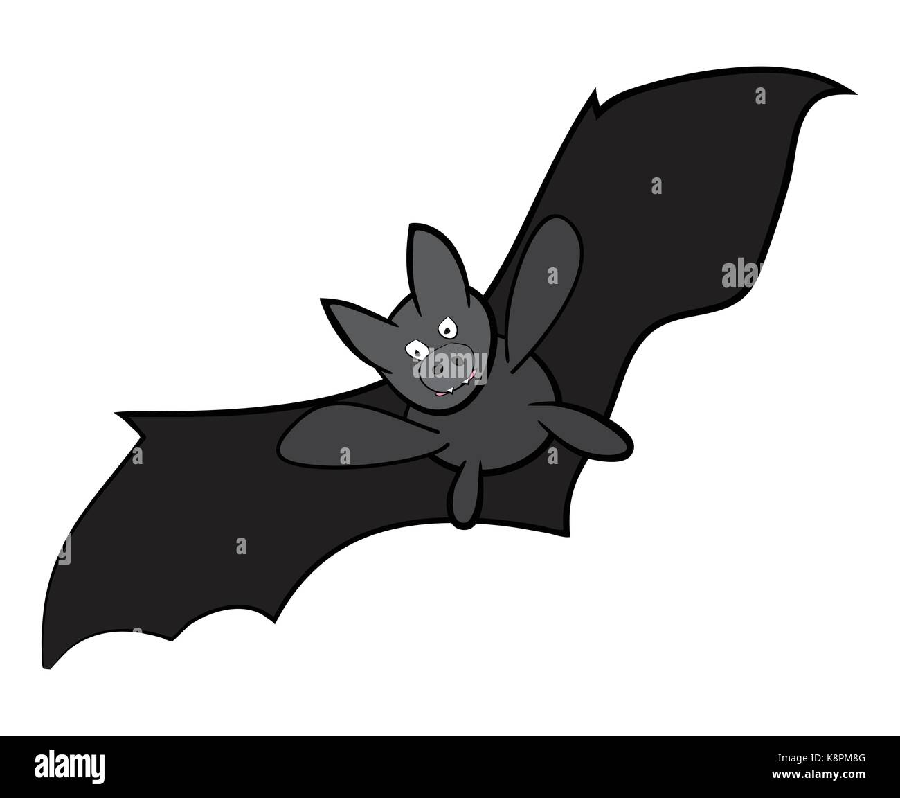 Fledermaus cartoon Stock-Vektorgrafiken kaufen - Alamy