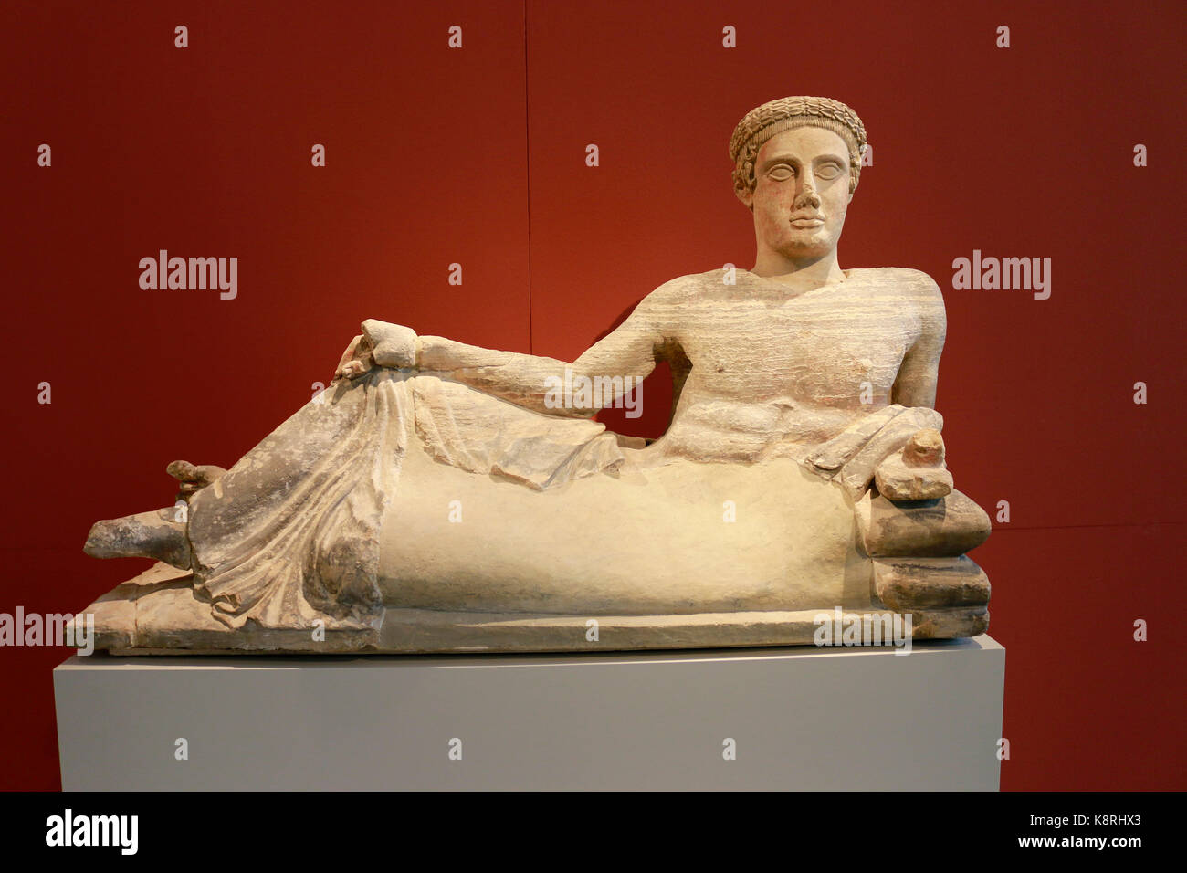 Skulptur/Bueste aus dem Roemischen Reich, Berlin Stockfotografie - Alamy