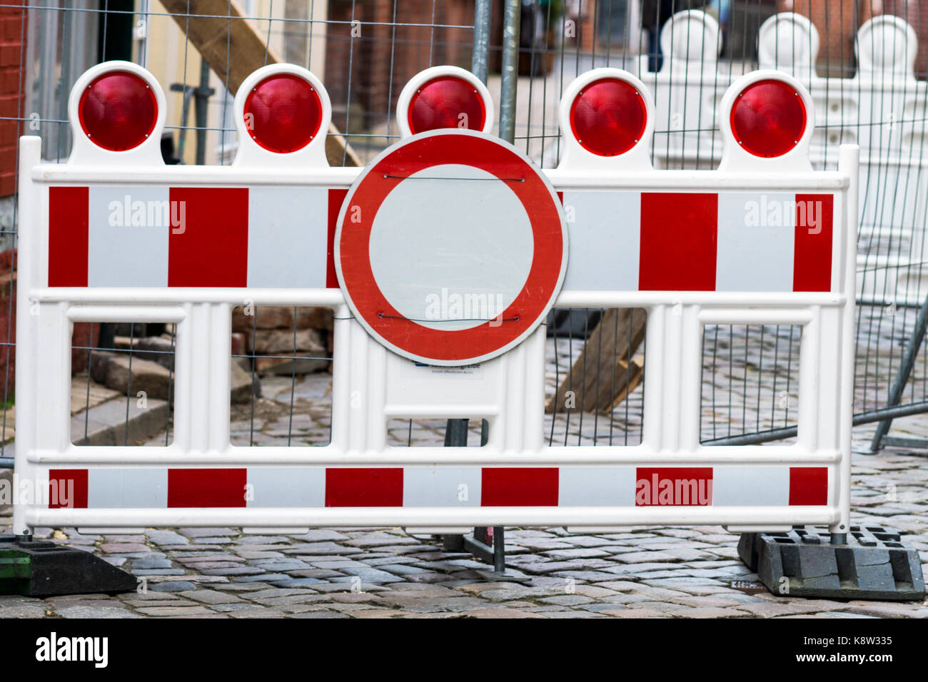 Baustelle absperrung -Fotos und -Bildmaterial in hoher Auflösung – Alamy
