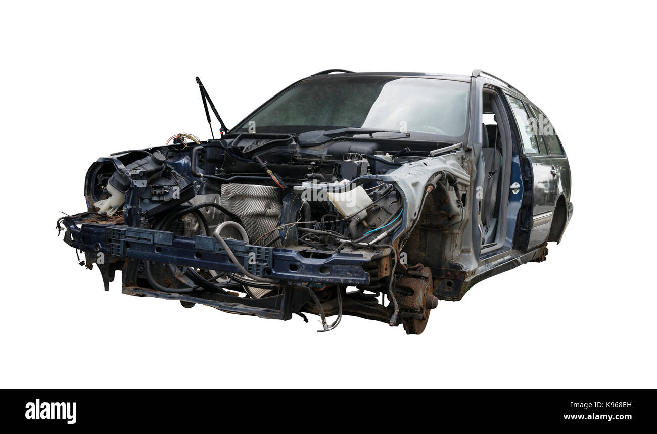 Zerstörtes auto -Fotos und -Bildmaterial in hoher Auflösung – Alamy