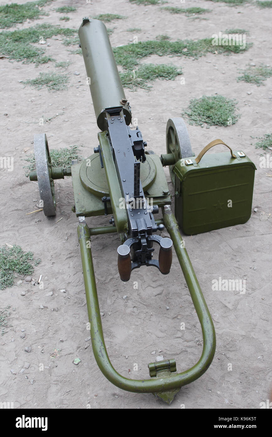 Machinegun ww1 -Fotos und -Bildmaterial in hoher Auflösung – Alamy