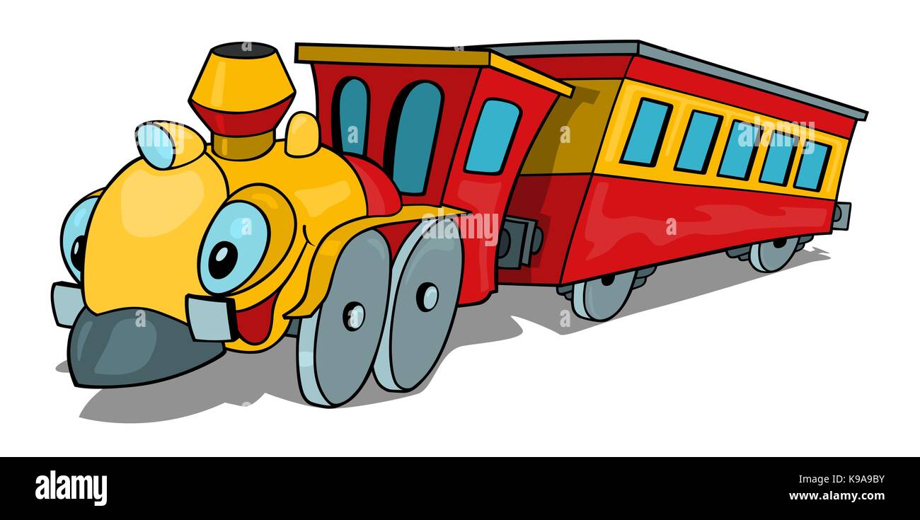 Cartoon train -Fotos und -Bildmaterial in hoher Auflösung – Alamy