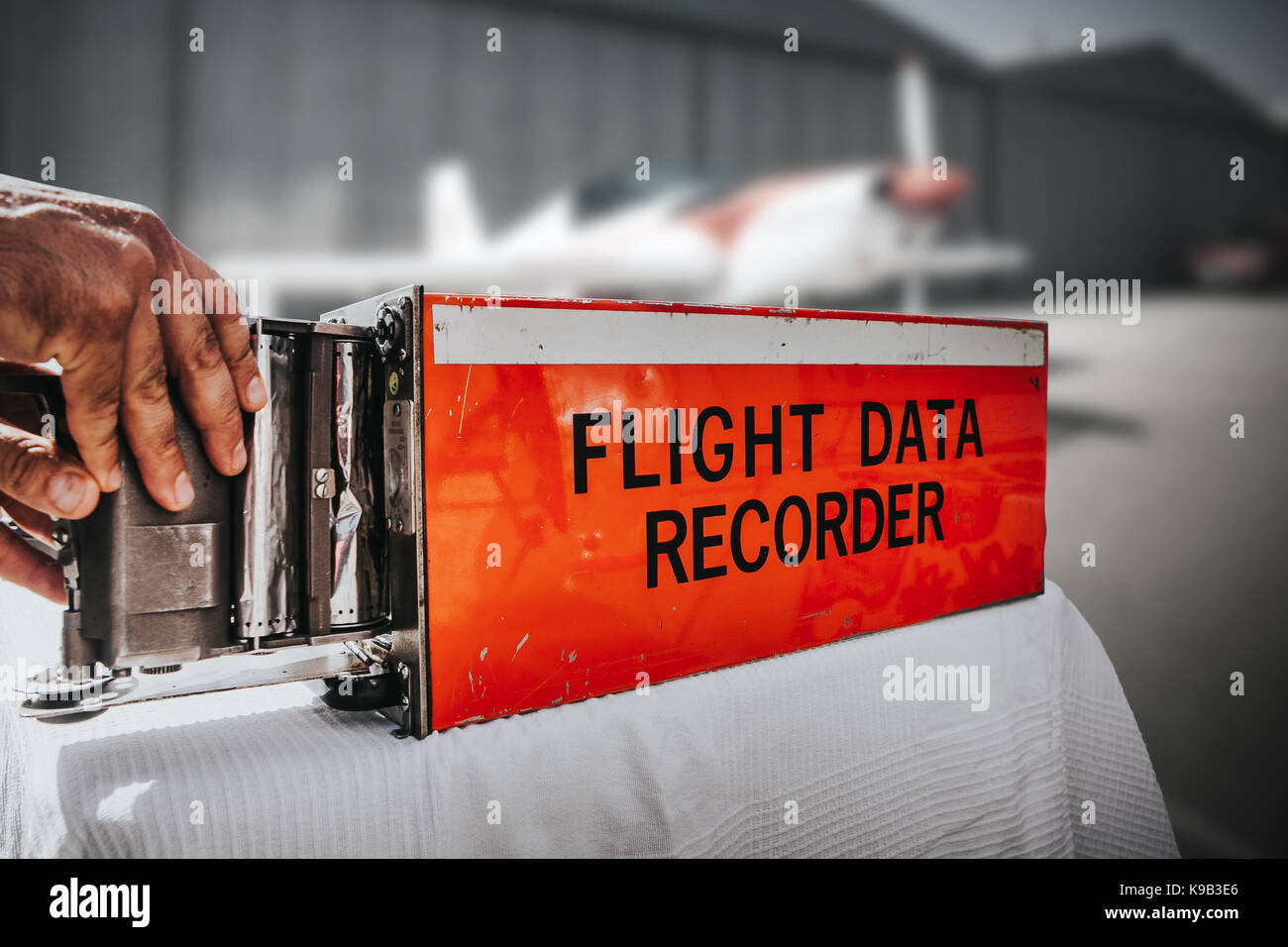 Flugzeug Voice Recorder Stockfotos und -bilder Kaufen - Alamy