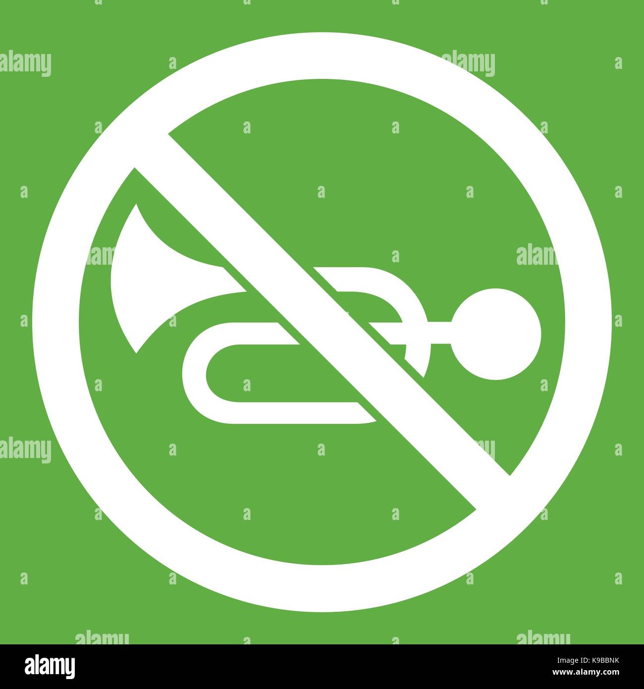 Kein Horn Hupen Stockfotos und -bilder Kaufen - Alamy