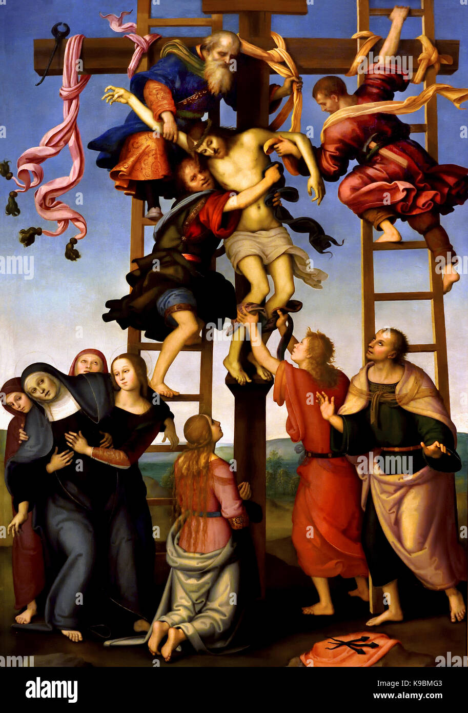 Christus Jesus Porträt Kruzifix Kreuz Stockfotos und -bilder Kaufen - Alamy