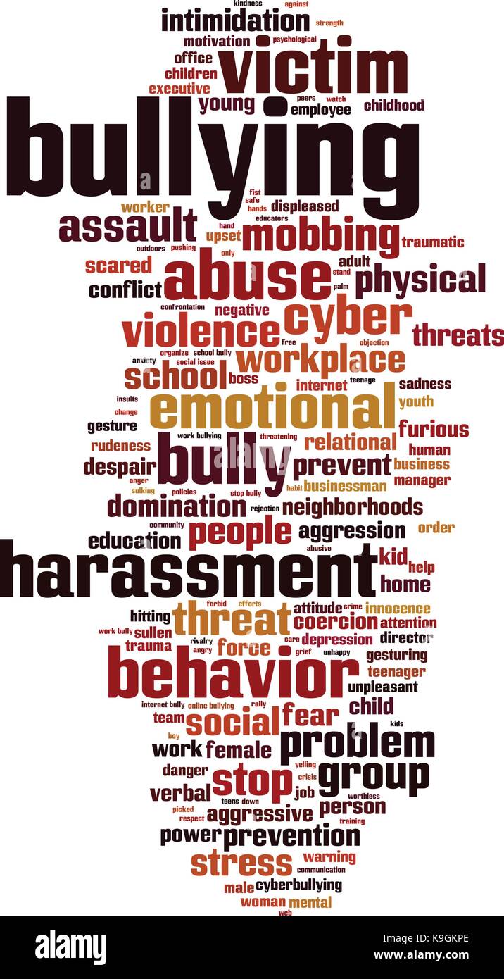 Mobbing problem Stock-Vektorgrafiken kaufen - Alamy