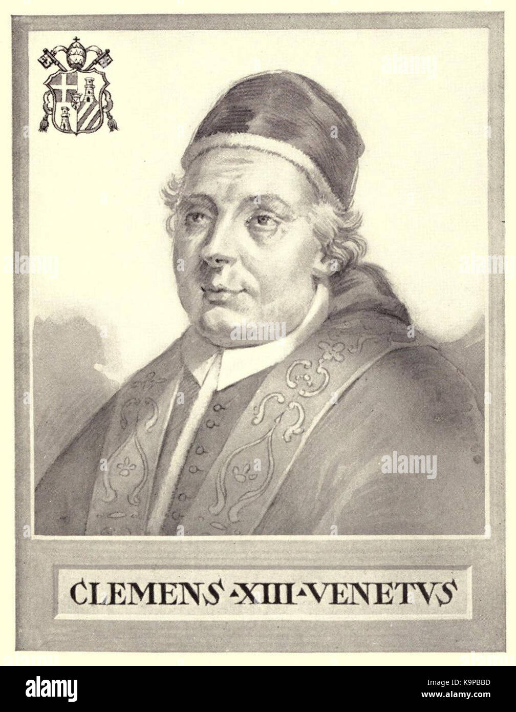 Pope Clement Xiii Stockfotos und -bilder Kaufen - Alamy