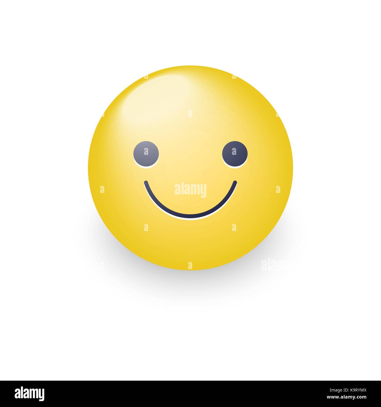 Emoticon smiley gelb maske Stock-Vektorgrafiken kaufen - Alamy