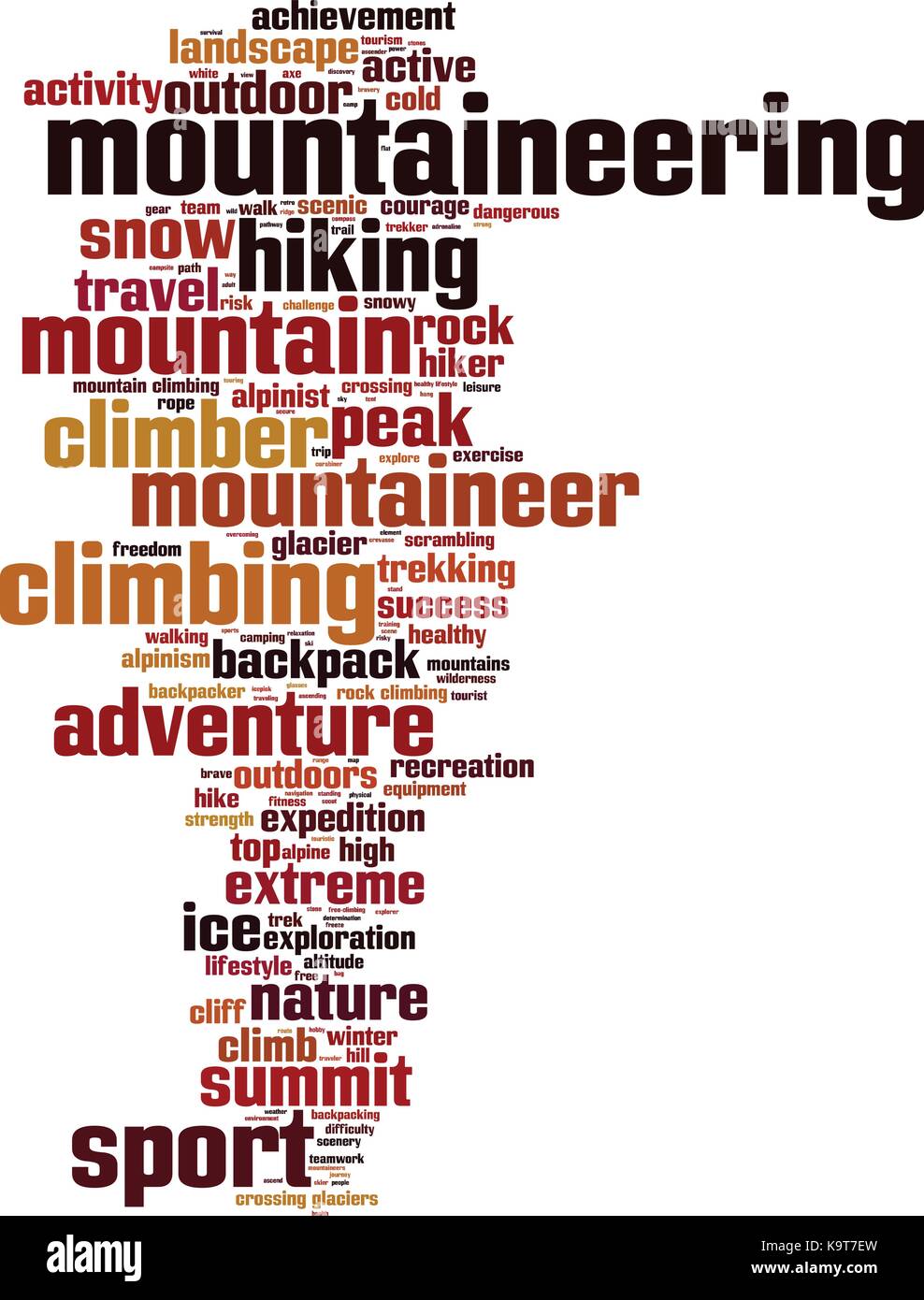 Bergsteiger gletscher Stock-Vektorgrafiken kaufen - Alamy