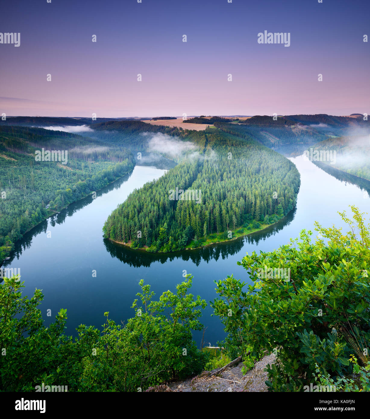 Hohenwarte Stausee Stockfotos und -bilder Kaufen - Alamy