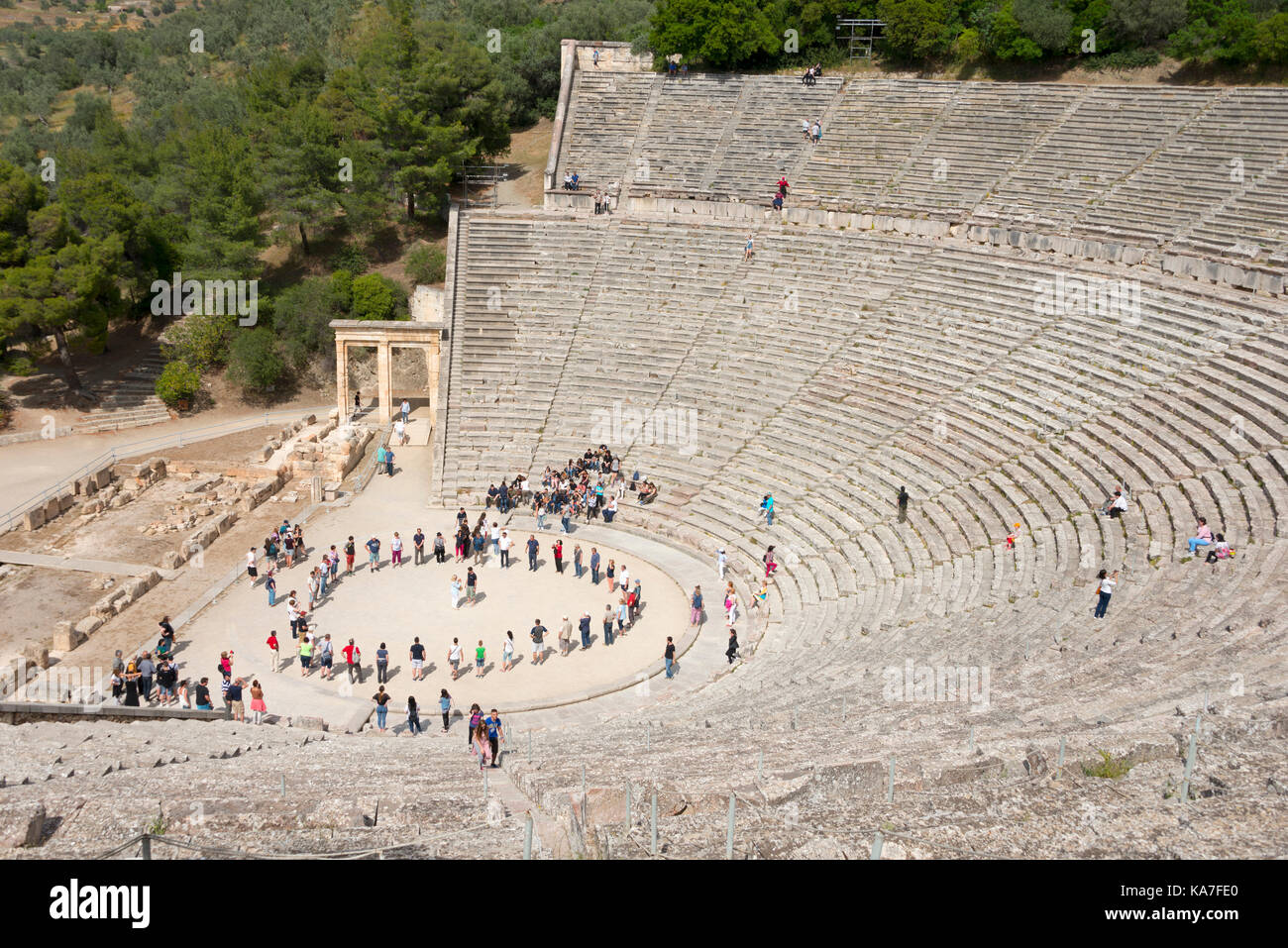 Antikes theater von epidauros -Fotos und -Bildmaterial in hoher ...
