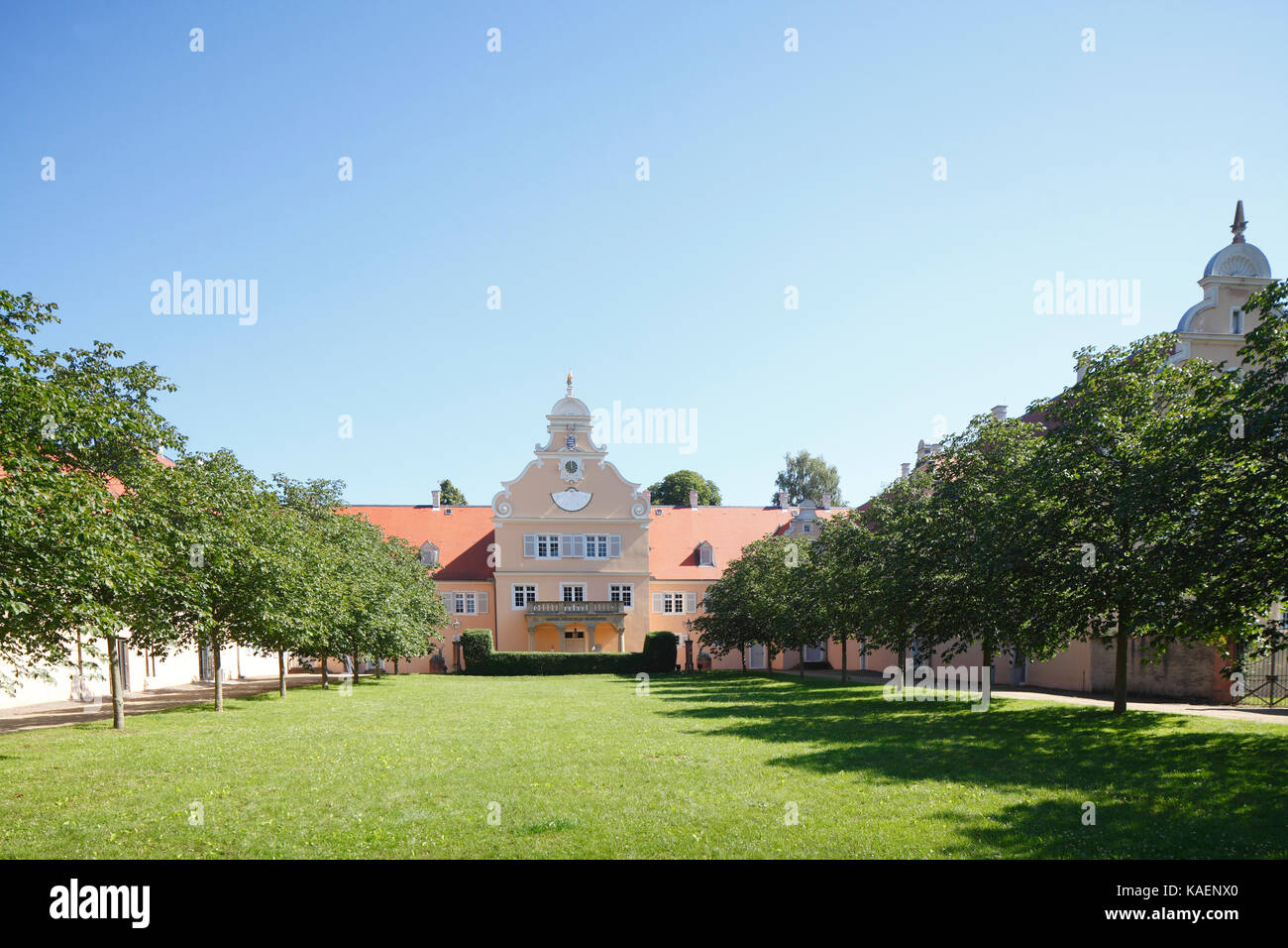 Historische Jagdschloss Kranichstein, Burg, Darmstadt, Hessen ...