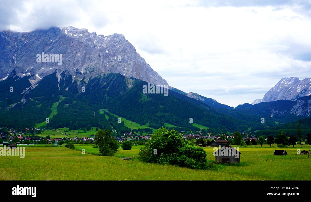 Szene von Heiterwang, Reutte, Österreich Stockfotografie - Alamy