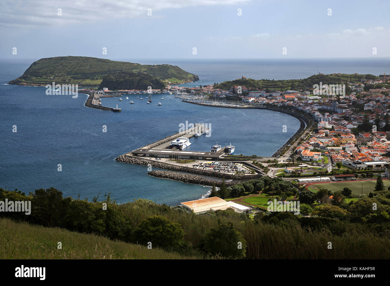 Portugal Azores Faial Horta Horta Stockfotos und -bilder Kaufen - Alamy
