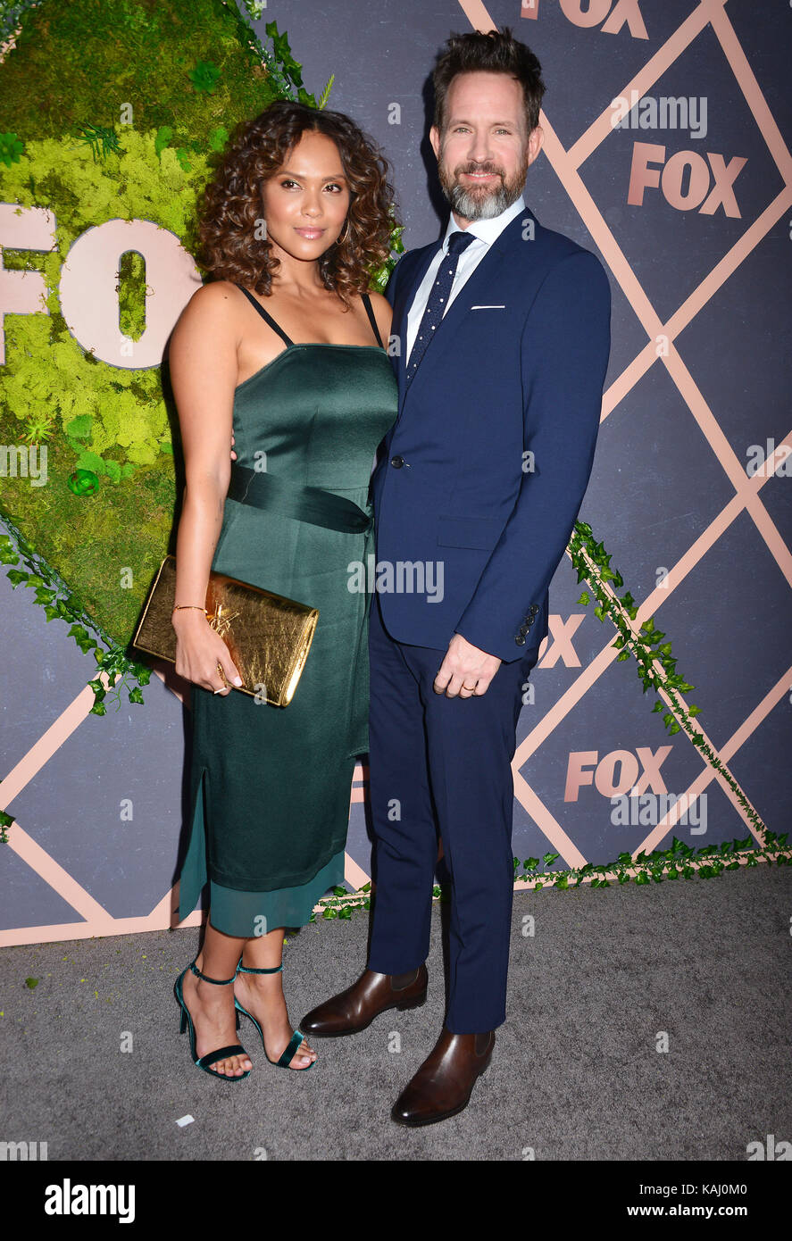 Los Angeles, USA. September 2017. Lesley-Ann Brandt Ehemann Chris Payne ...
