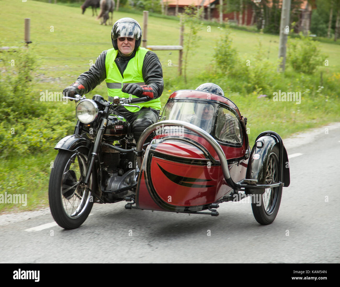 Veteranmotorcykel / Veteran Motorrad Stockfotografie - Alamy