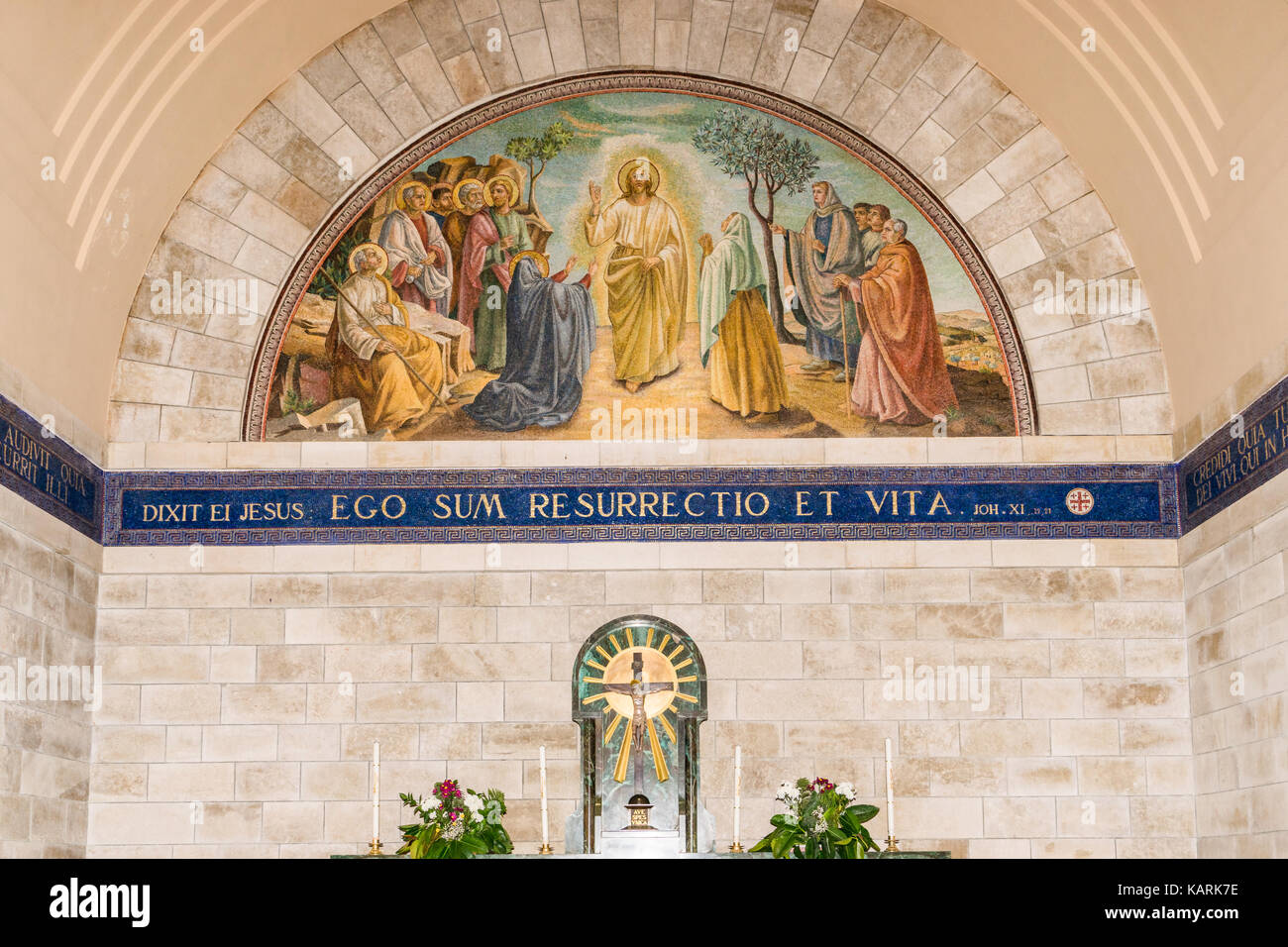 Resurrection Jesus Mosaic Stockfotos und -bilder Kaufen - Alamy