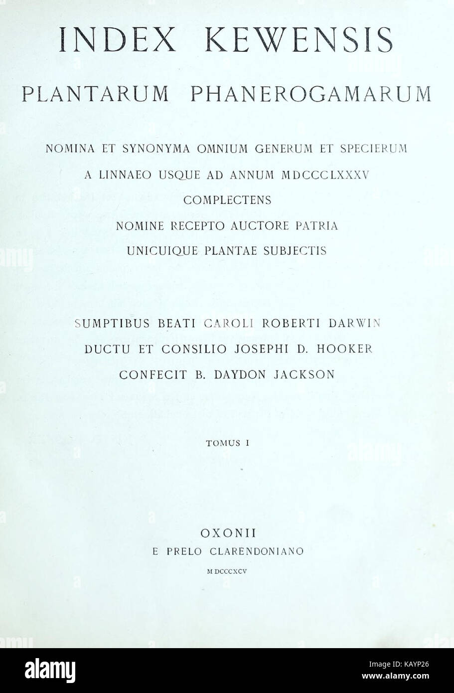 Index kewensis -Fotos und -Bildmaterial in hoher Auflösung – Alamy