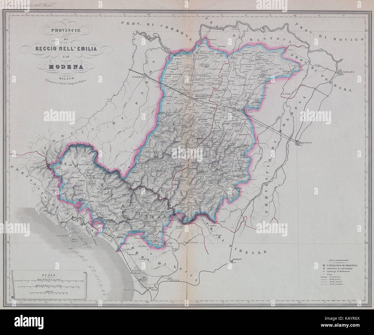 Reggio map -Fotos und -Bildmaterial in hoher Auflösung – Alamy