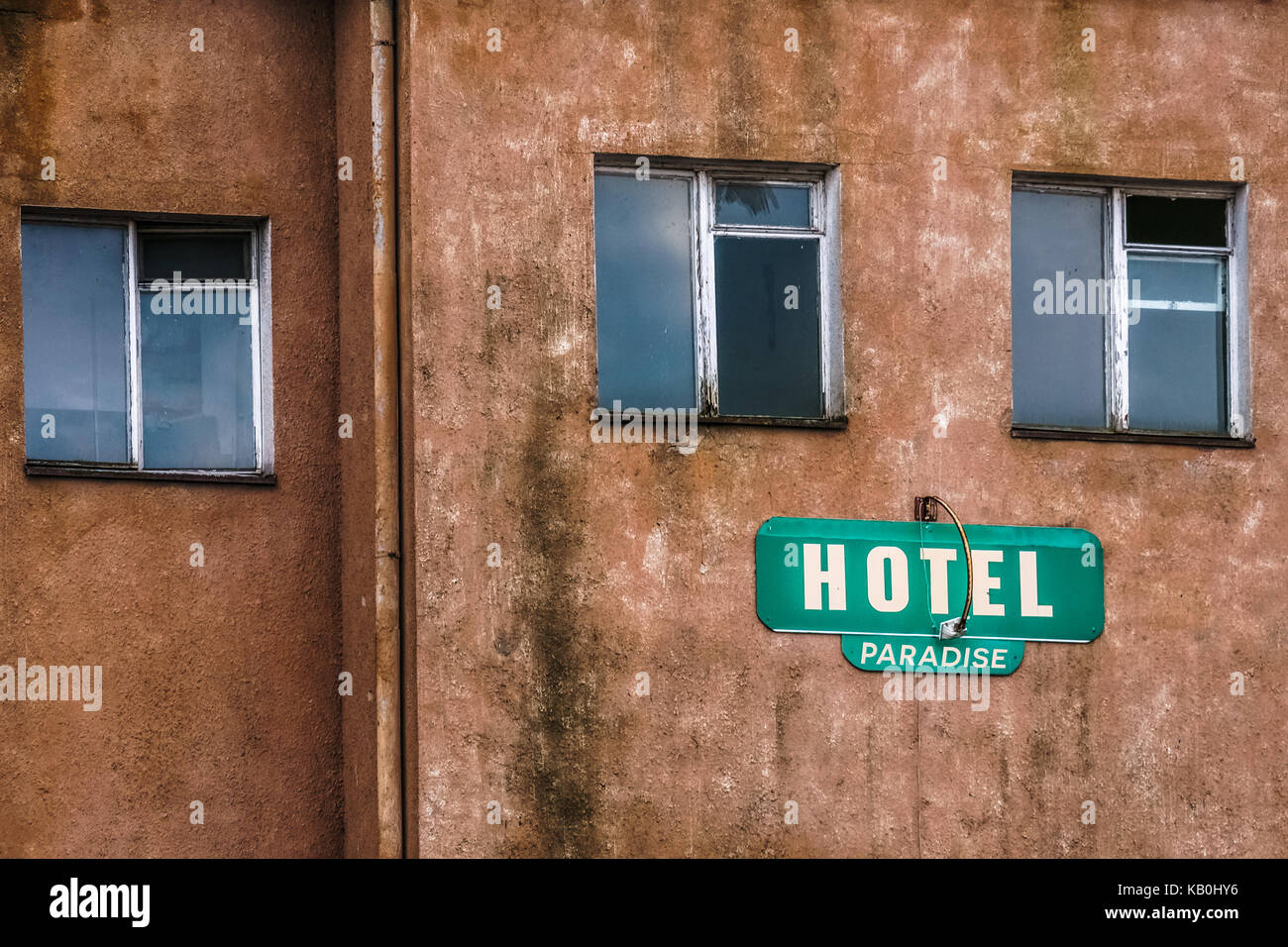 Run Down Hotel Stockfotos und -bilder Kaufen - Alamy