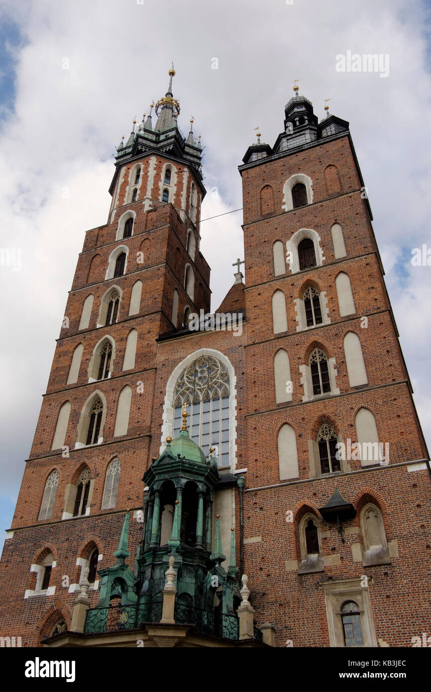 Heiliges Marys Basilika Krakau Stockfotos und -bilder Kaufen - Alamy