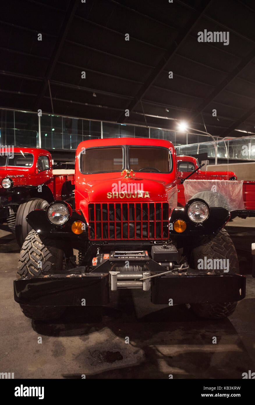 Vae, Abu Dhabi, shanayl, Emirates National Car Museum, eine Sammlung ...